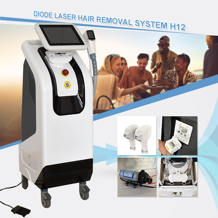 China 755nm 808nm 1064nm Diode Laser Hair Removal Machine- H12 factory ...